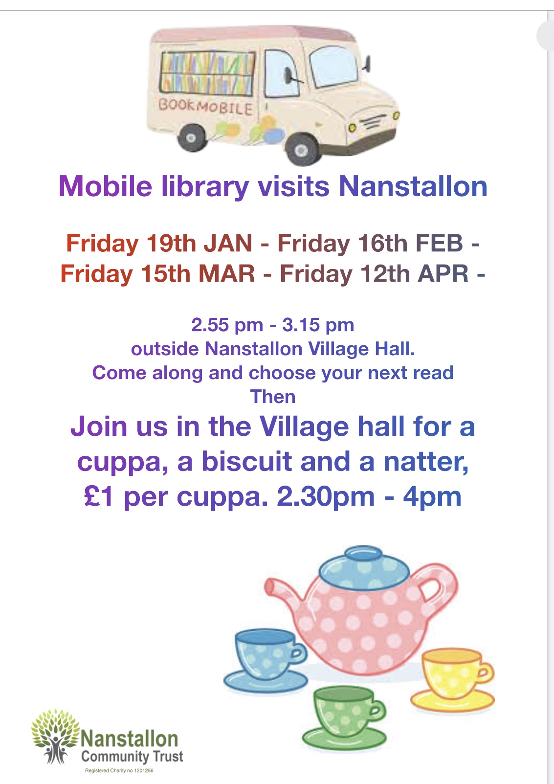 Mobile Library - Nanstallon Community Trust